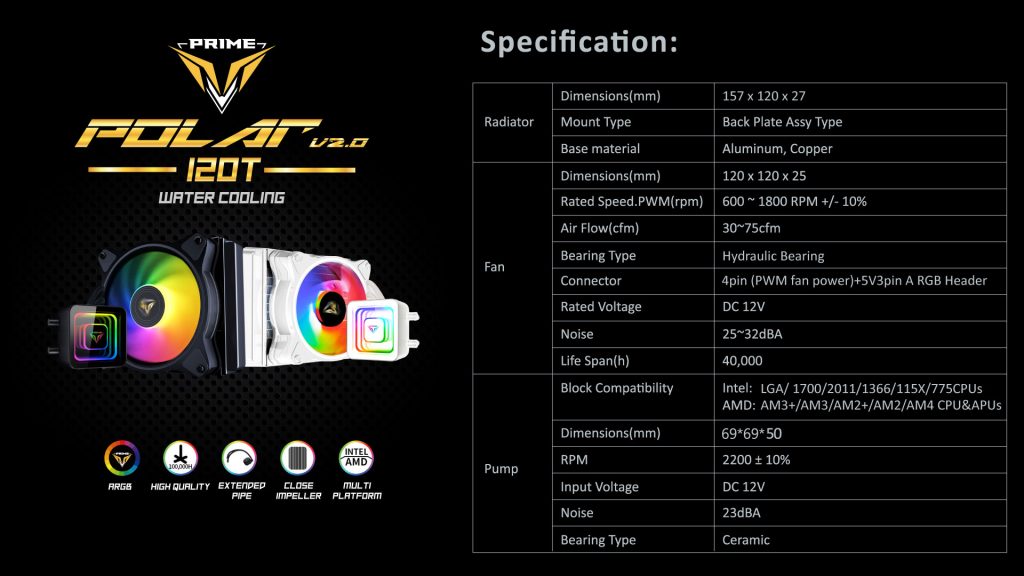 Prime Polar 120T – Primegaming